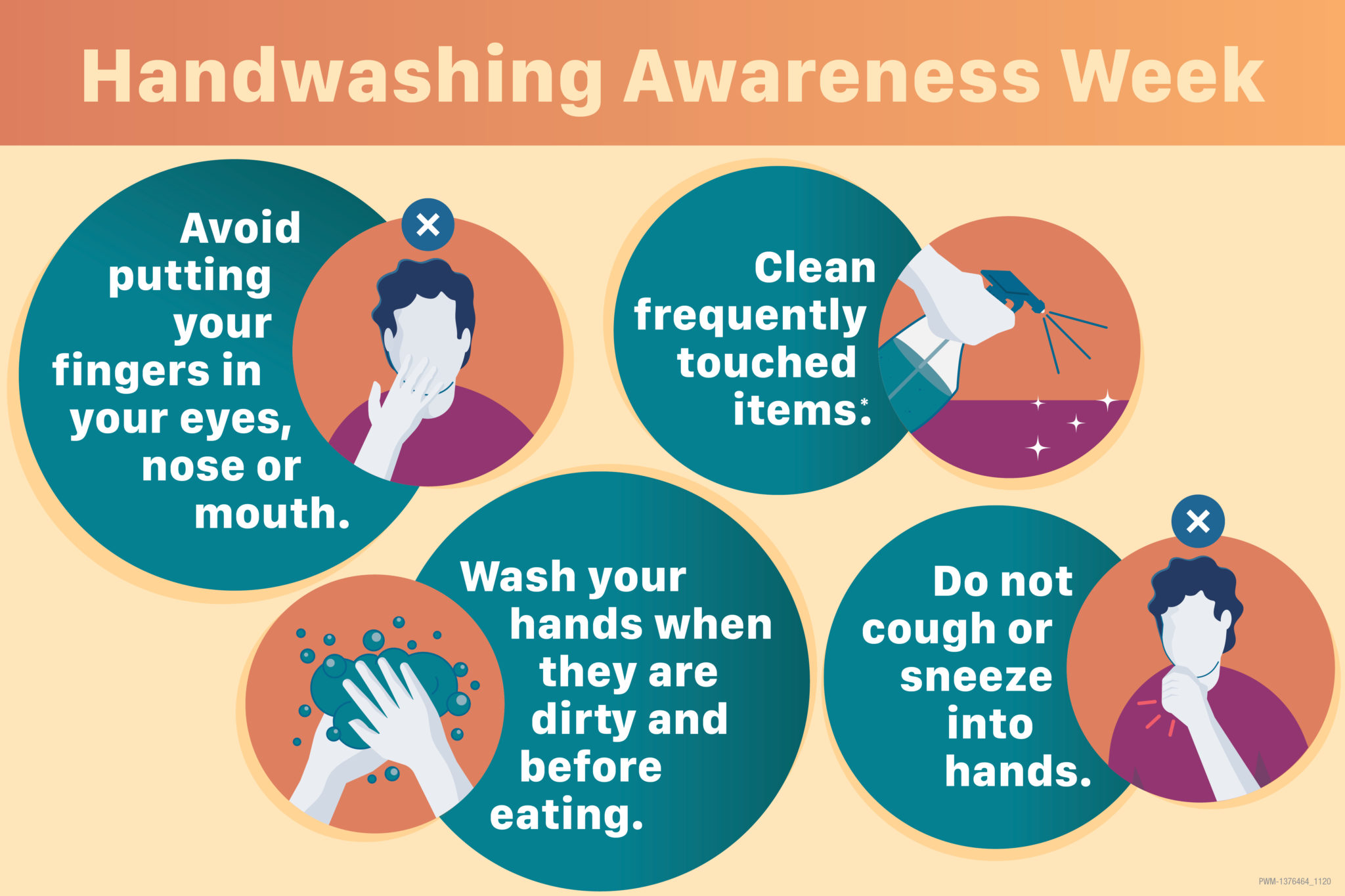 Handwashing Awareness Week Orland Park Health Fitness Center